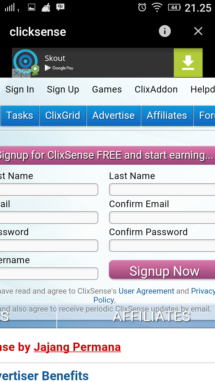 download aplikasi clicksense.com (paid to click) for android ~ IN WAVES 8