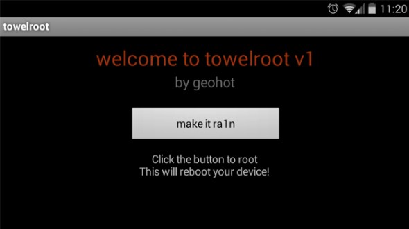 geohot lança towelroot - root para todos os Android | Aberto até de ...