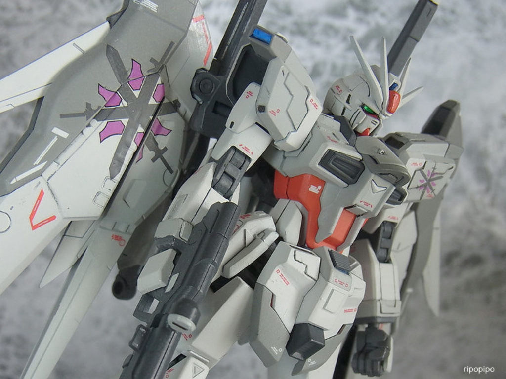 Custom Build: HG X RG 1/144 Impulse Gundam Blanche