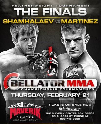 MMABLOGSPOT™: Rad Martinez And Shahbulat Shamhalaev To Meet At Bellator 90