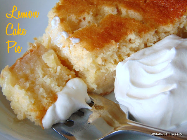 Lemon Cake Pie