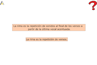 Mi cole Luis Cernuda, Campanillas.: T.5 - 4º "El ritmo y la métrica"