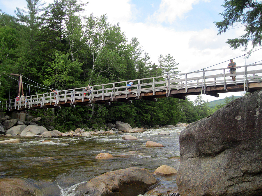 Hiking in the White Mountains: Pemi Loop: Half Run / Half Hike