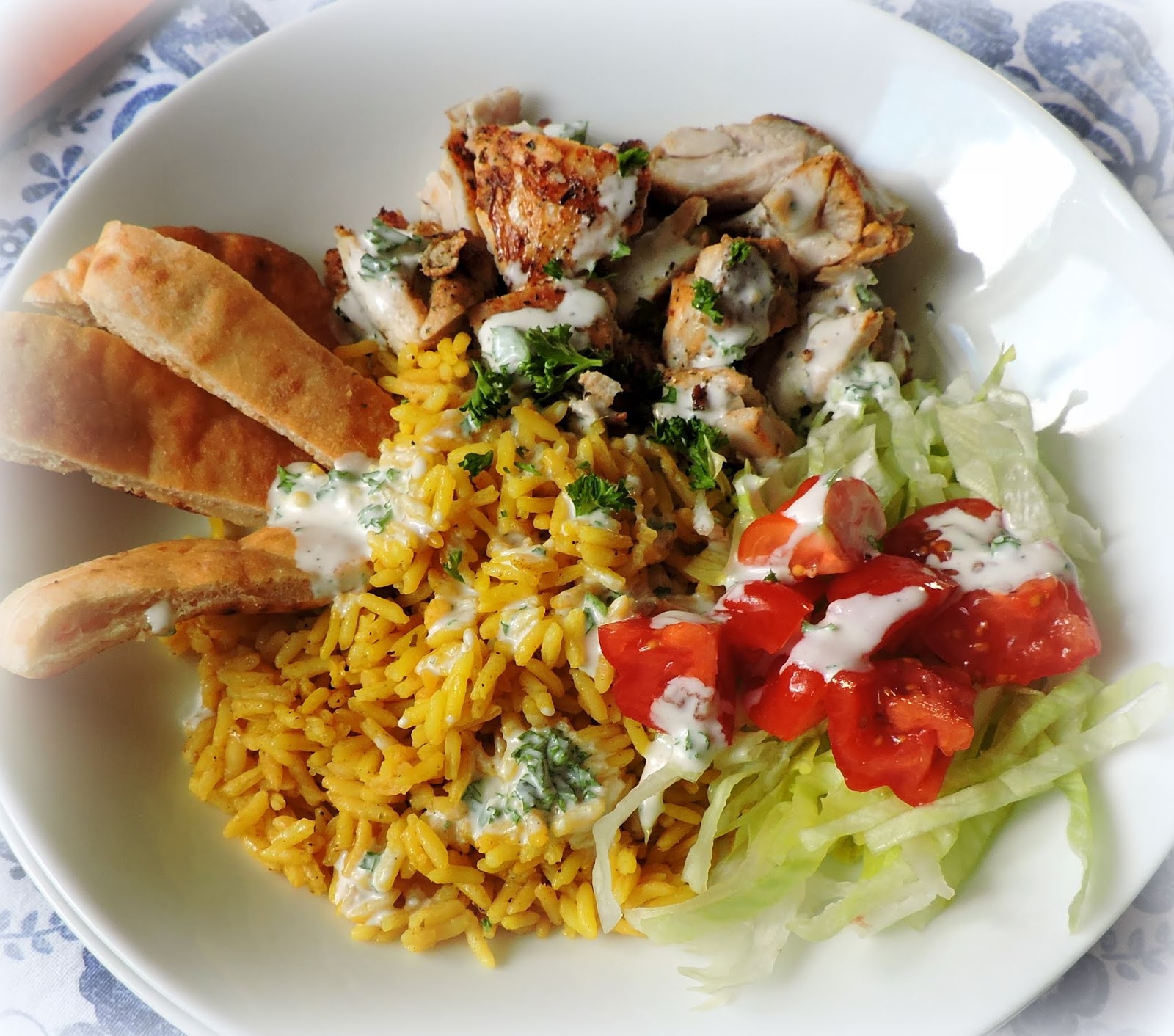 Street Cart Chicken & Rice | The English Kitchen