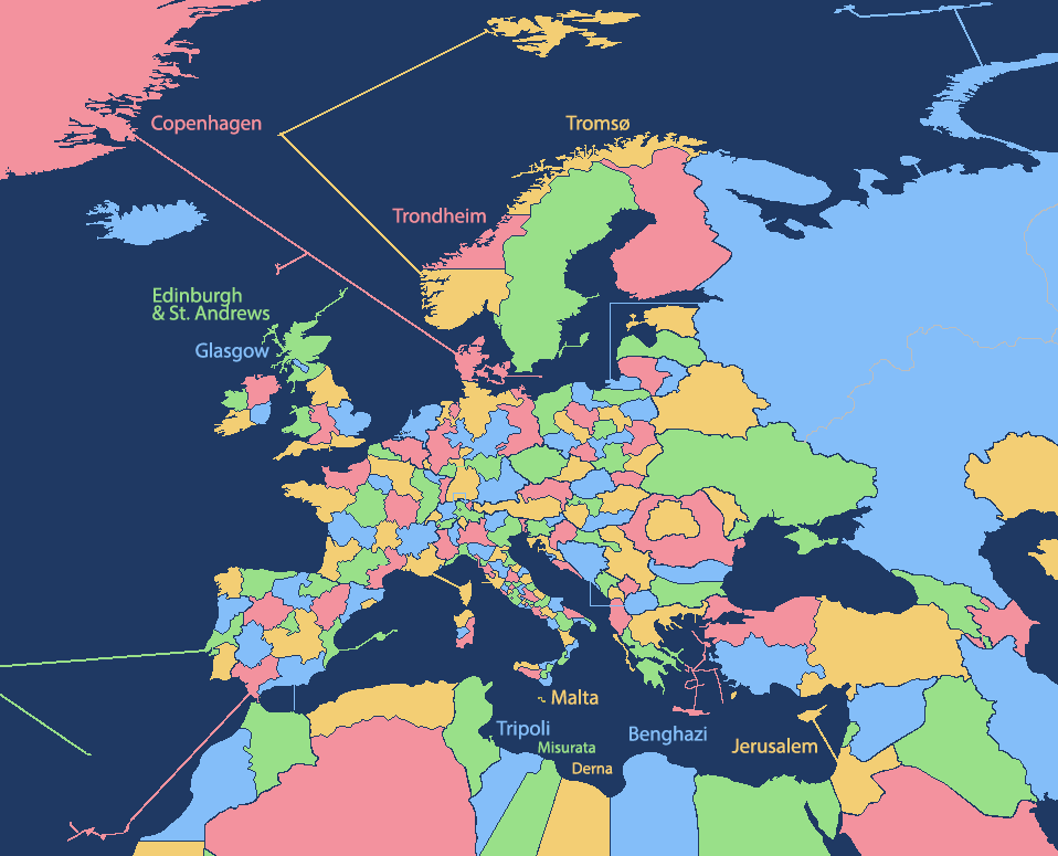 Sacerdoti Diocese Vicenza Map
