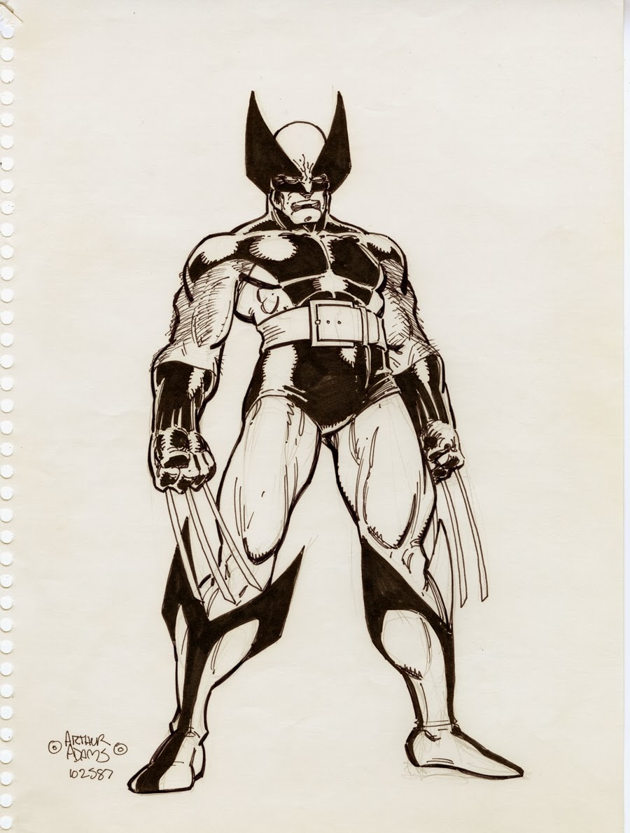 Marvel Comics of the 1980s: 1987 - Wolverine by Art Adams