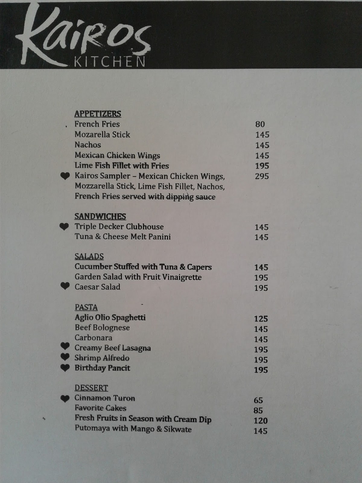 Davao Food Trip #11: Kairos Kitchen - The Fat Foot Adventures