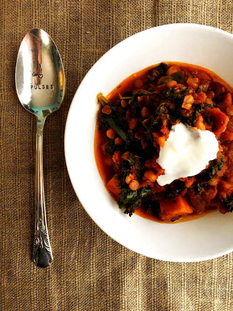 sweetsugarbean: Pulse Pledge: Chickpea and Lentil Curry with Kale and ...