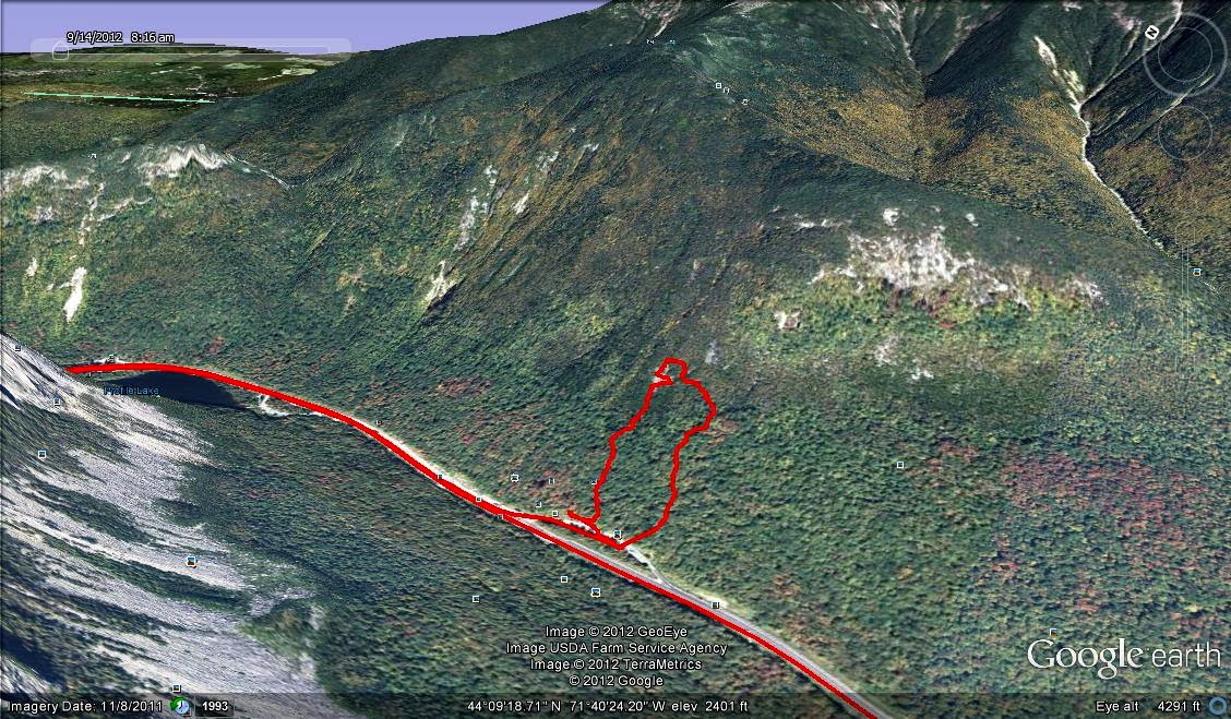 JustJoe Hiking: Western Slope of Agony Ridge Talus Field 9/16/12