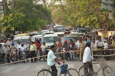 View Patna: Patna roads witness traffic jam