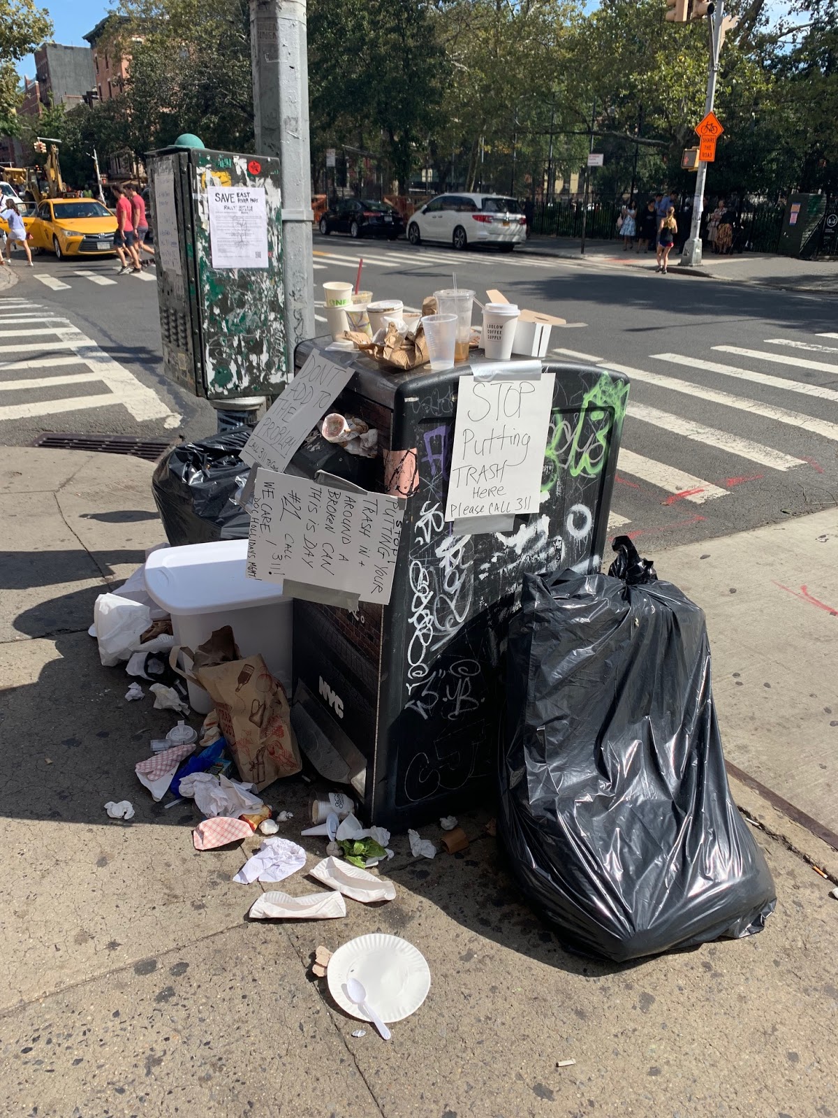 EV Grieve: Trash PSA on Avenue A
