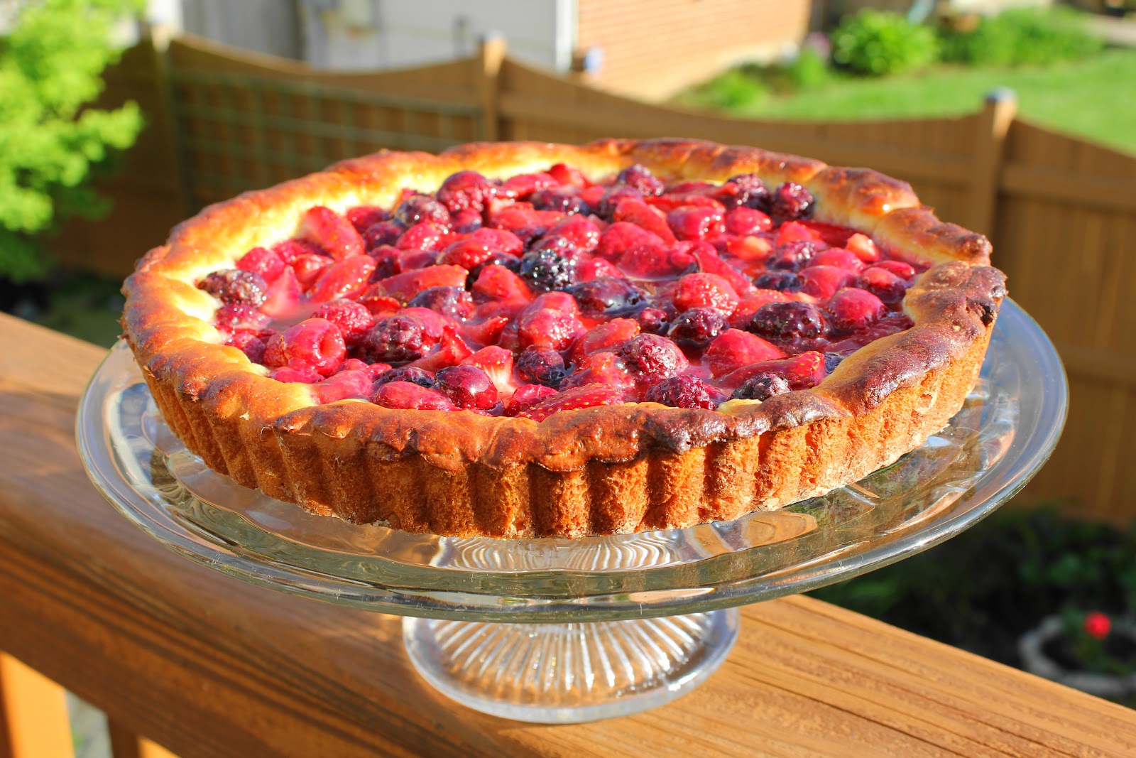 Pastry and Poetry: Zomerse Vruchtentaart