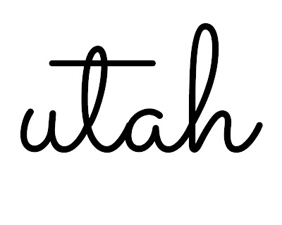 restlessrisa: UTAH SHIRT (freezer paper stencil shirt)