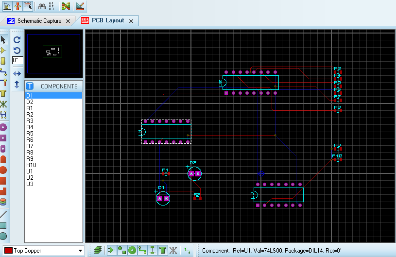 Tugas Kuliah: Logic Probe(PROTEUS)