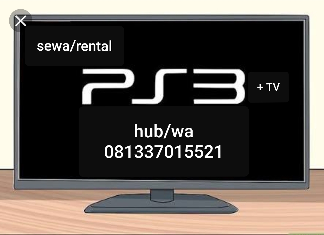 SEWA PS 3 dan PS 2 JOGJA : wa/sms 081337015521 (delivery)
