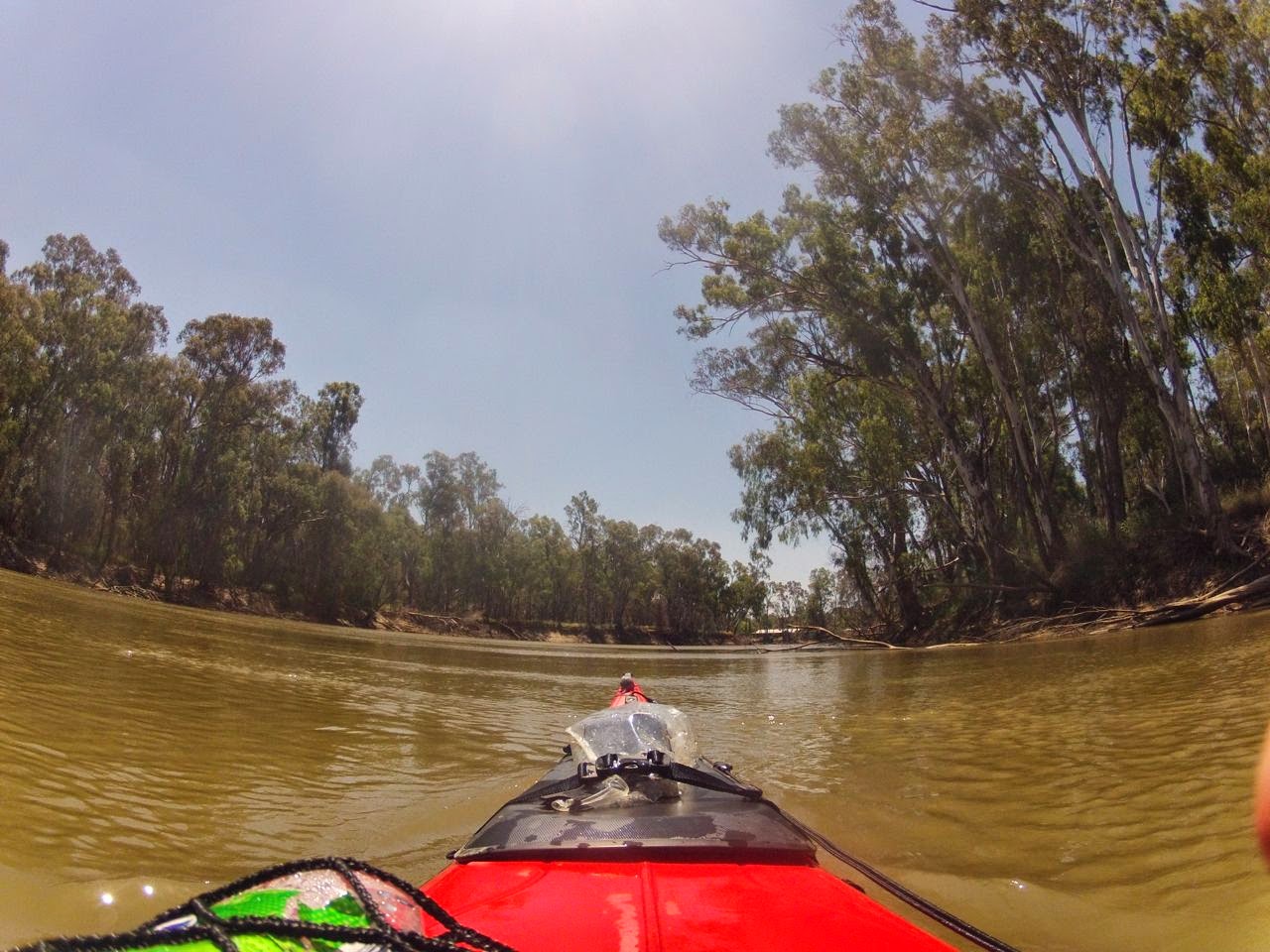 Murray River Kayak.: Day 4: 1545 to 1489 km to the sea: Barham ...