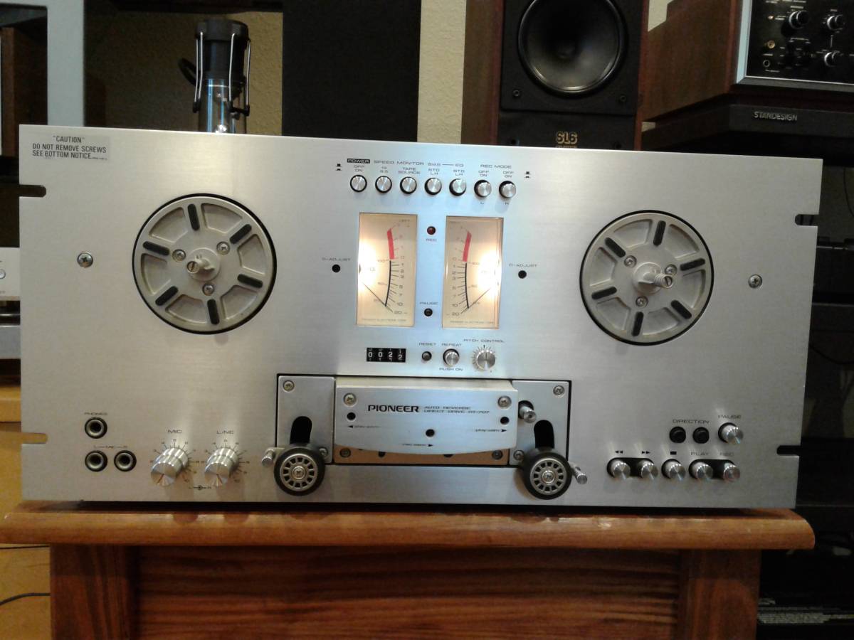 Recycled Stereo Plus: PIONEER RT-707 REEL TO REEL DECK - Wow!