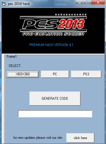 pes 2014 premium generator
