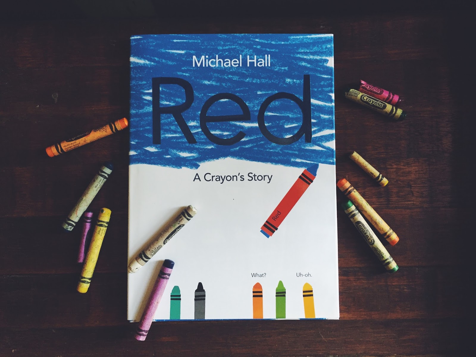Red a crayon's story by michael hall - mazcertified
