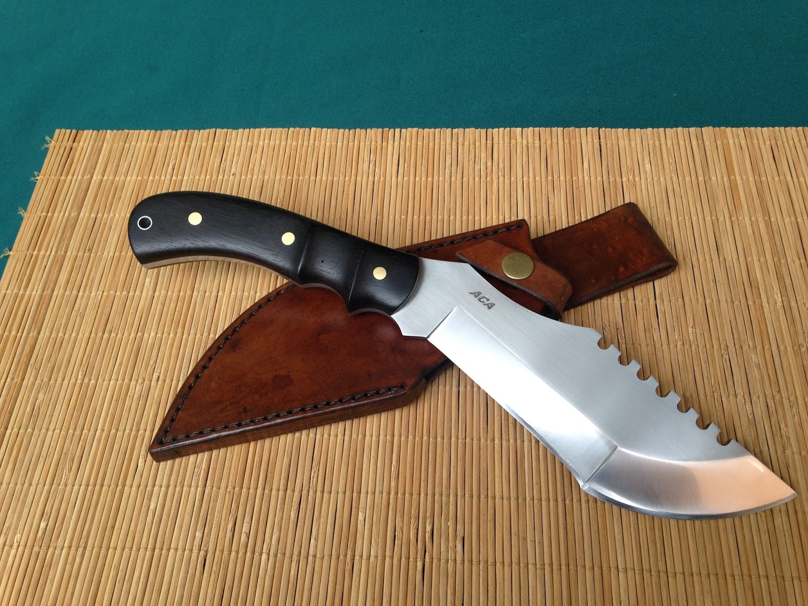 ACA Ariel Facas Artesanais: TRACKER KNIFE