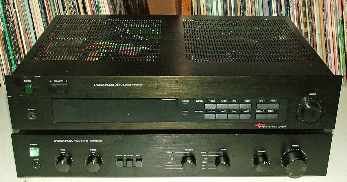 The Robb Collections: Scored a PROTON 1100 stereo preamplifier at last!