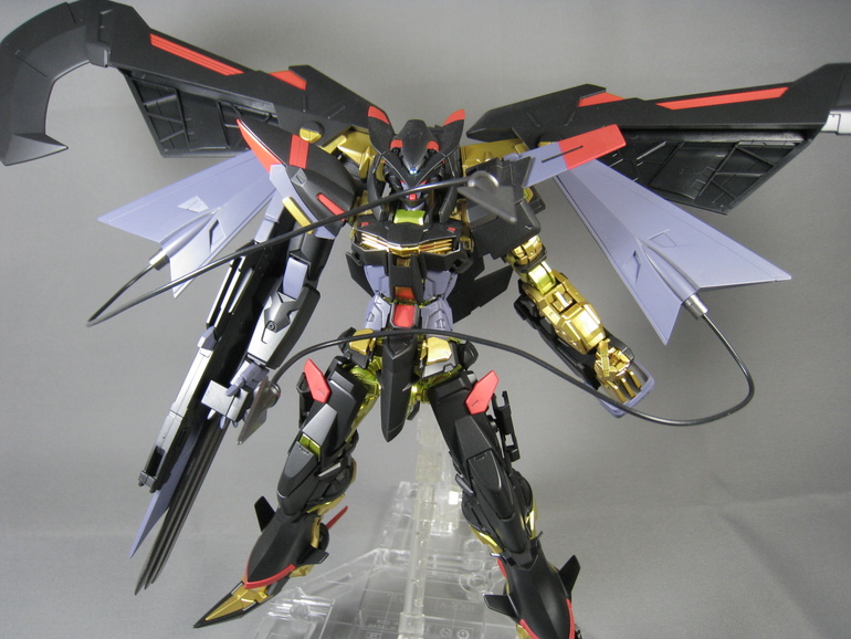 GUNDAM GUY: MG 1/100 Astray Gold Frame Amatsu - Custom Build