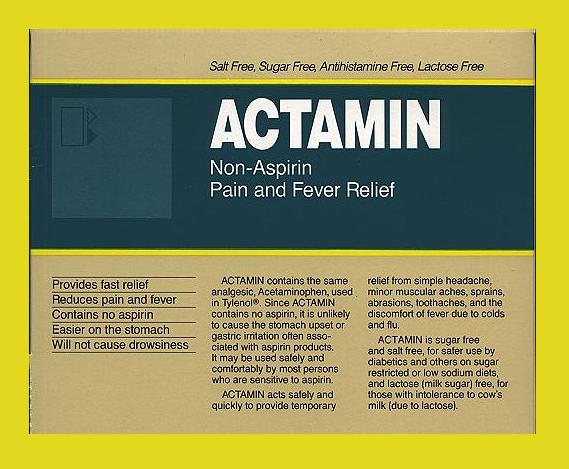 Actamin - Medicinas y Su Uso