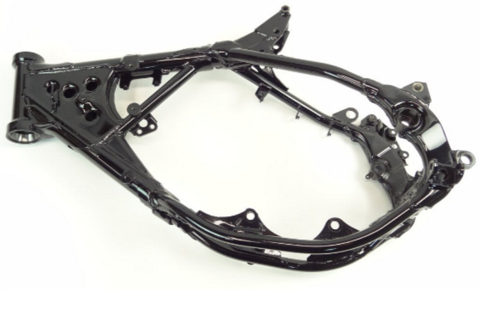 Rangka Motor Trail Tampak Enak Dilihat Mata | Modifikasi Motor Trail