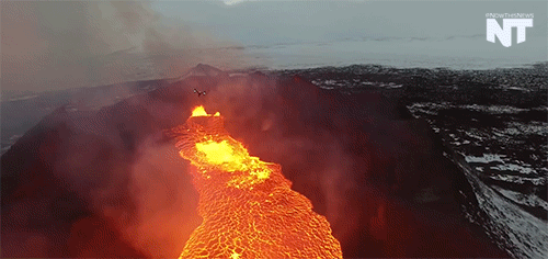 Vulcão | Gifs Animados