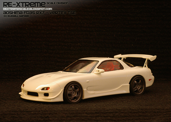RE-Xtreme Scale Division: Aoshima Vertex Rx7 Apexi D1
