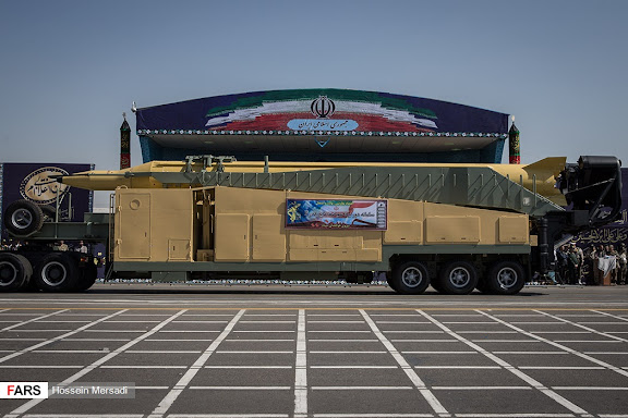 Intel on Iran: IRGC-ASF Ballistic Missiles at Sacred Defense Parade 2017