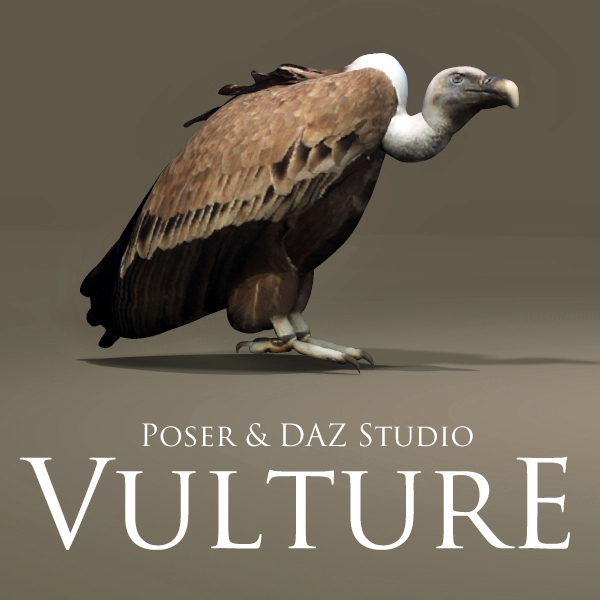 Digital Creations - Poser and DAZ Studio content: FREE Vulture Prop for ...