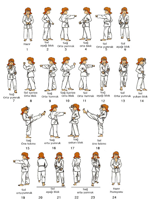 Poomse Teknik 1 | Hendek Taekwondo