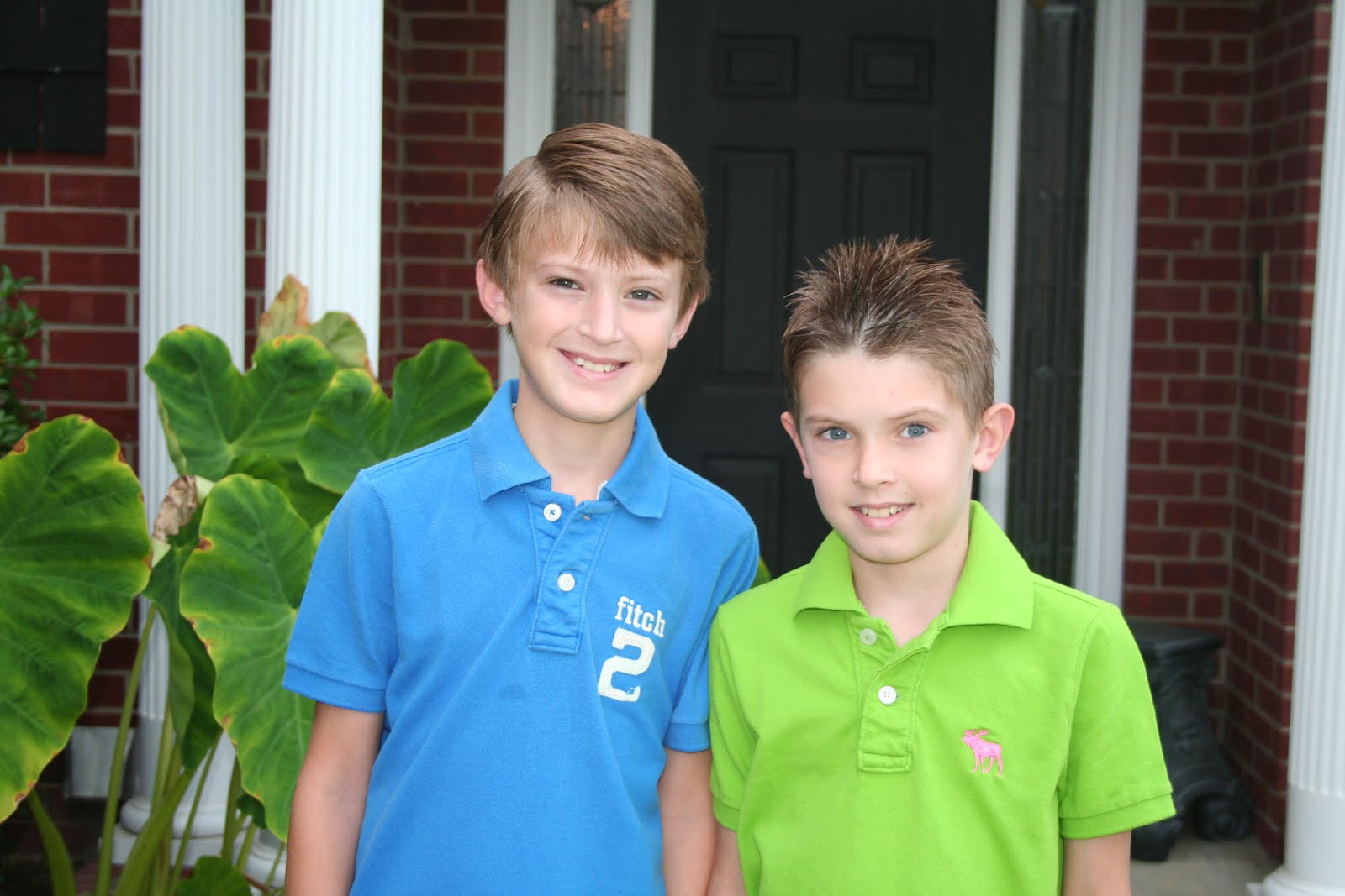 Heartland Family: Boys 1st day of fifth grade