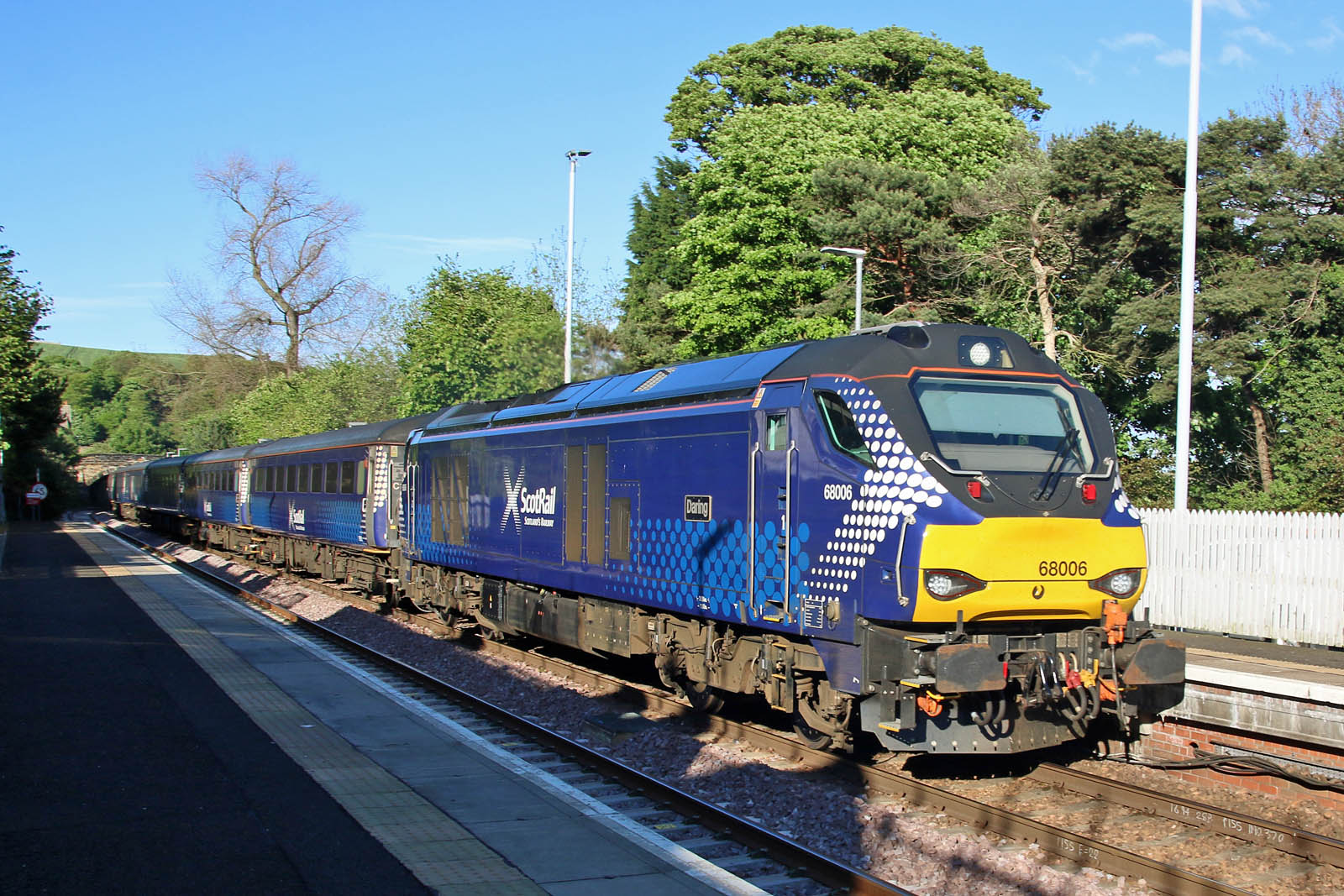 47s and other Classic Power at Southampton: Class 68 on the Fife Circle ...
