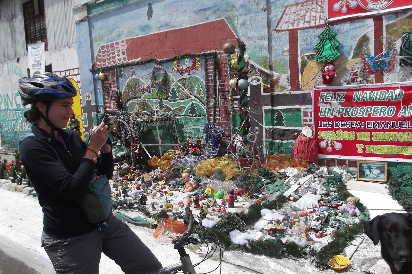 Mike's Bogota Blog: 'Tis the Season for Homeless Nativity Scenes