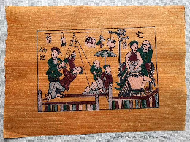 .: Dong Ho paintings have about 300 years of history in the north of ...