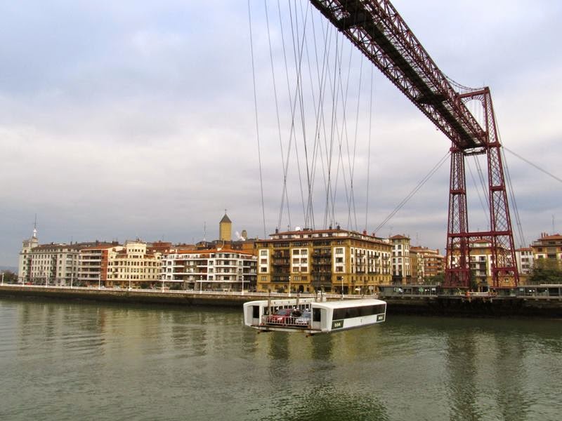 The Vizcaya Bridge | The World's Oldest Transporter Bridge | Never Ever ...