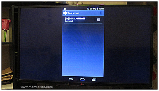 How to Cast Screen Nexus 5 to LG Smart TV - LG TV Miracast - Momscribe