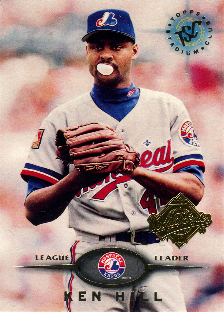 1995 Stadium Club World Champion Montreal Expos Team Set