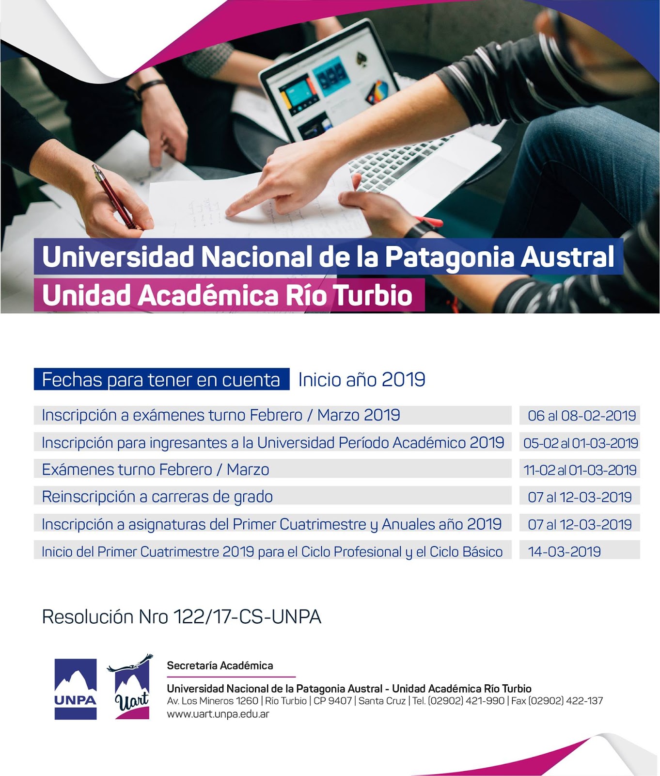 INICIO DEL AÑO ACADÉMICO 2019