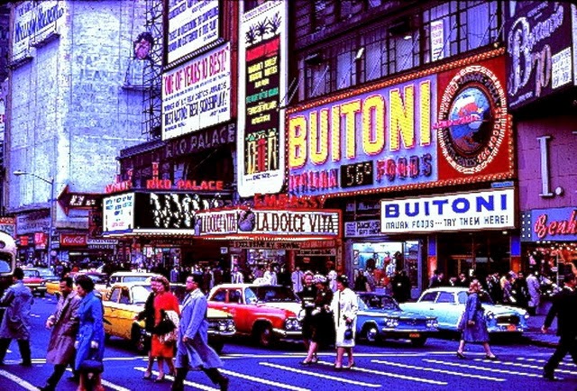 16 Colorful Photos of Times Square, New York in the 1960s ~ vintage ...