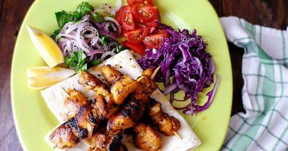Citra's Home Diary: Tavuk Şiş Kebap / Turkish Style Chicken Sish Kebabs