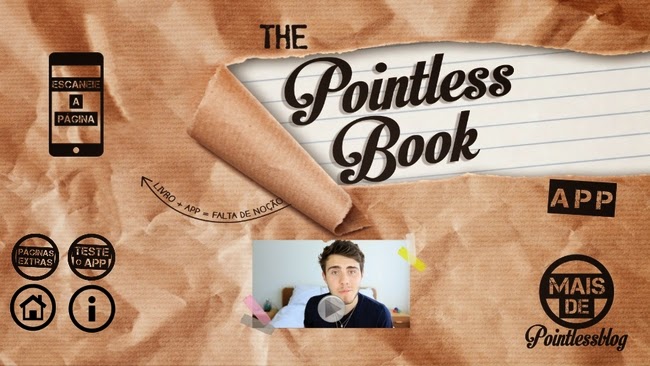 The Pointless Book: Um livro sem noção - Alfie Deyes - Livros e Chocolate