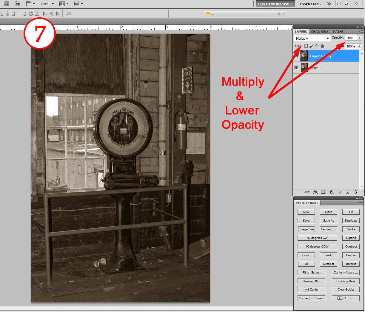 D.Gould Photography: Quick Sepia Effect in Photoshop