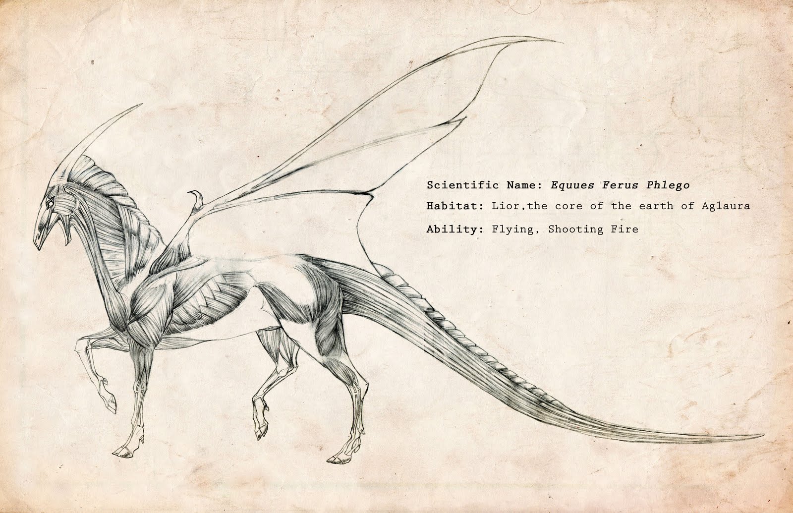 Gabrielle Andhita: Phlegon ( Eques Ferus Phlego)