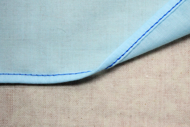 four square walls: narrow hem: three ways