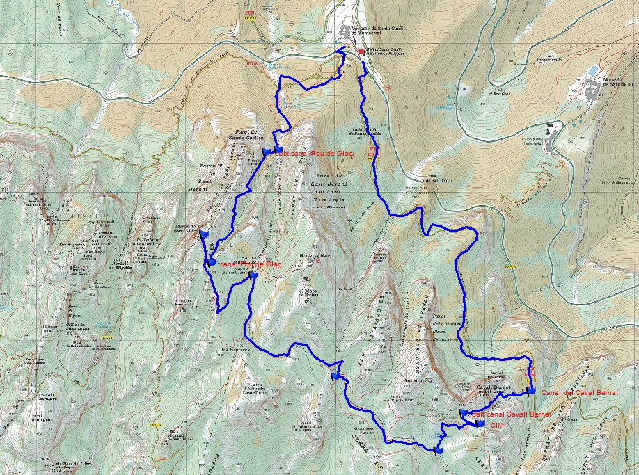 Posa't les botes!!: CANAL DEL CAVALL BERNAT i CANAL DEL POU DE GLAÇ ...
