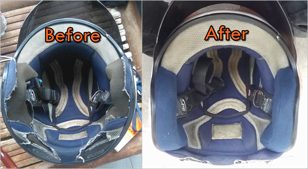 Cara Melepas dan Memasang Busa Pipi Helm GM yang Tidak Bisa Dilepas + Video