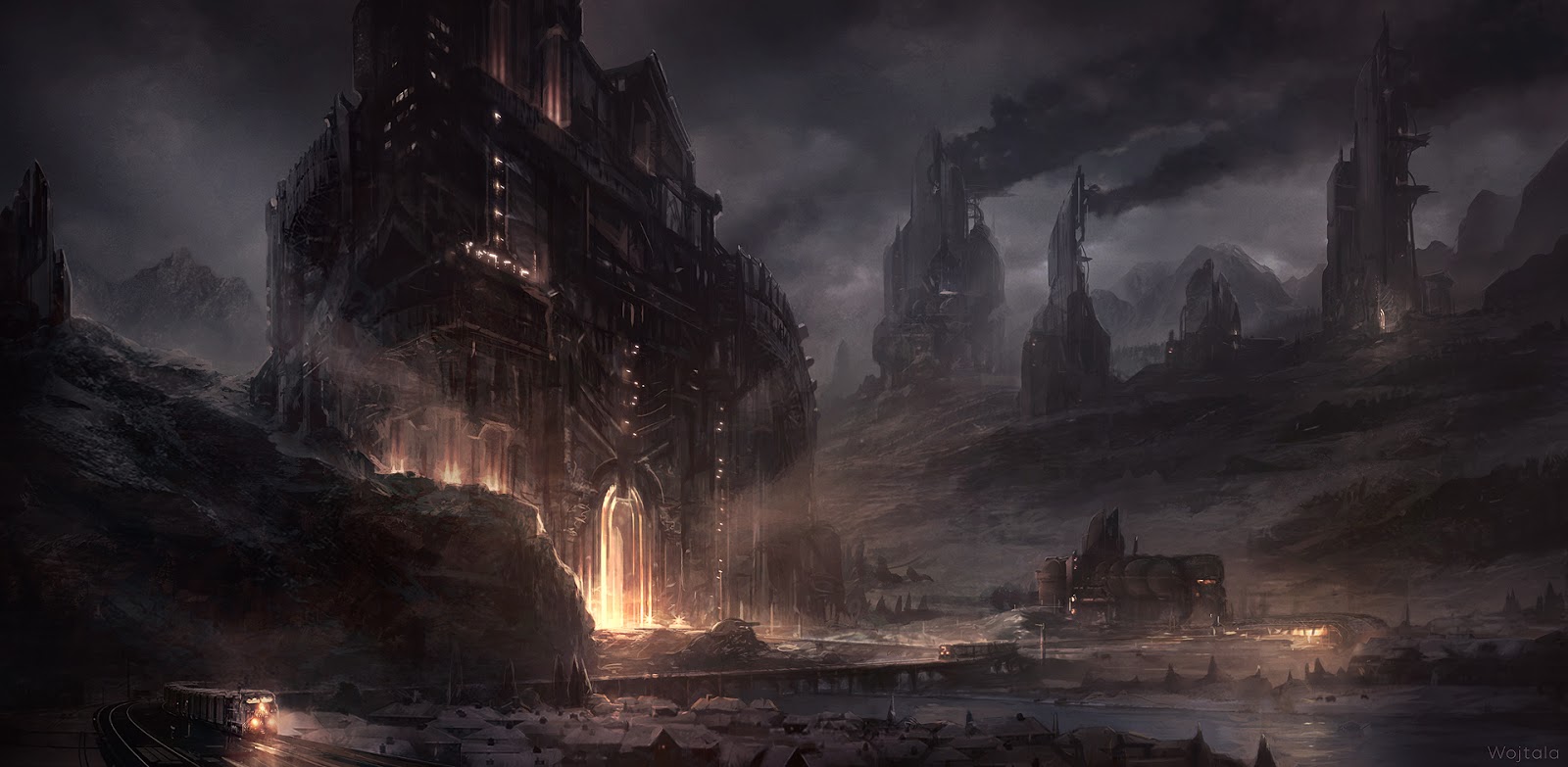 Maciej Wojtala | Concept Artist and Illustrator: Evil Fortress - Tutorial